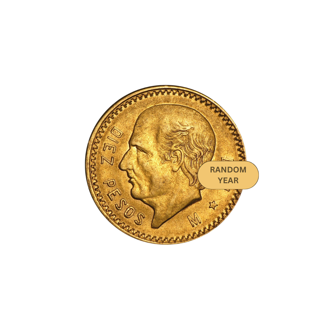 10 Peso Mexican Gold Coin (Random Year) | Investor Crate® – IC INC