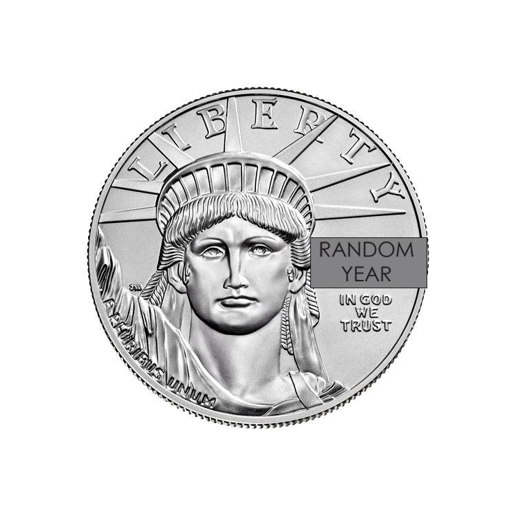 1 oz American Platinum Eagle Coin (Random Year) | Investor Crate® – IC INC