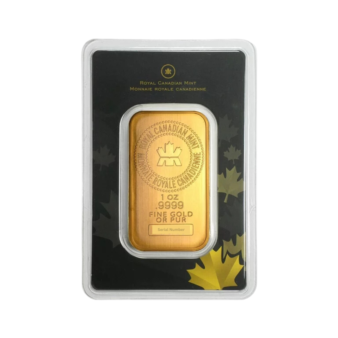 1 oz Royal Canadian Mint Gold Bar (In Assay) | Investor Crate® – IC INC