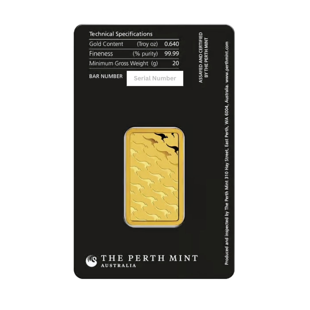 20 gram Perth Mint Gold Bar | Investor Crate® – IC INC