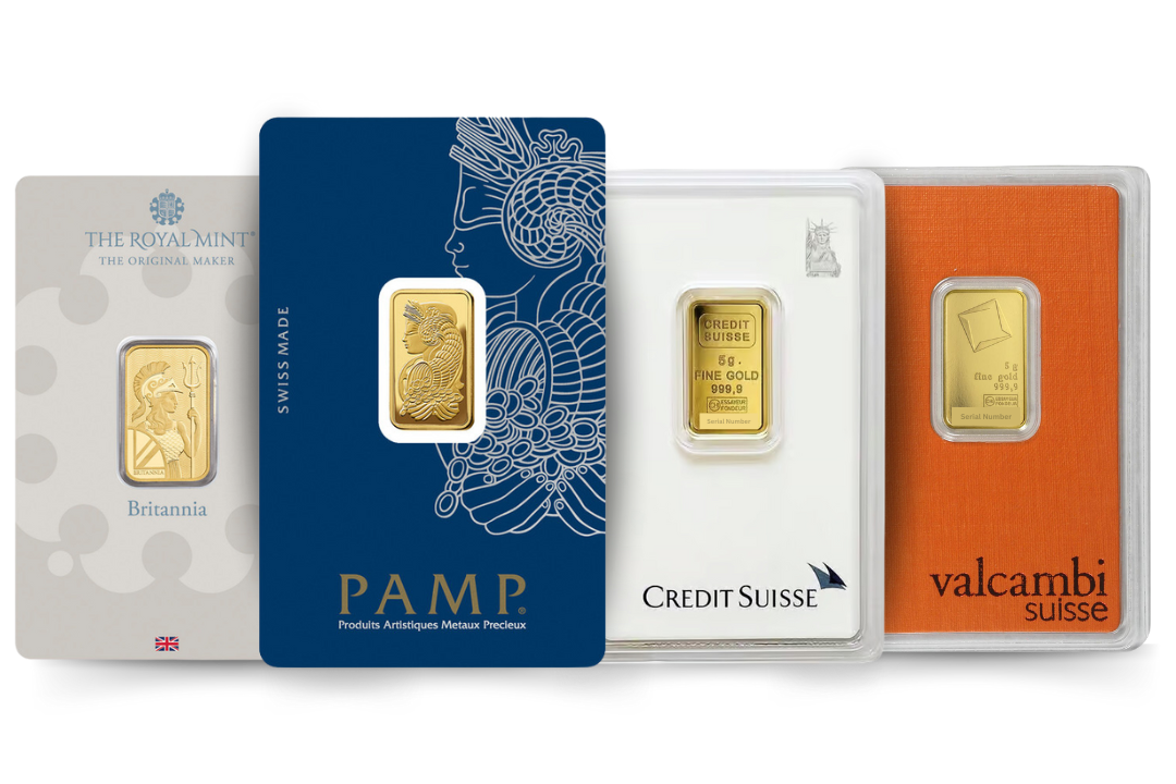 5 gram Gold Bar (Random Mint & Design) | Investor Crate® – IC INC