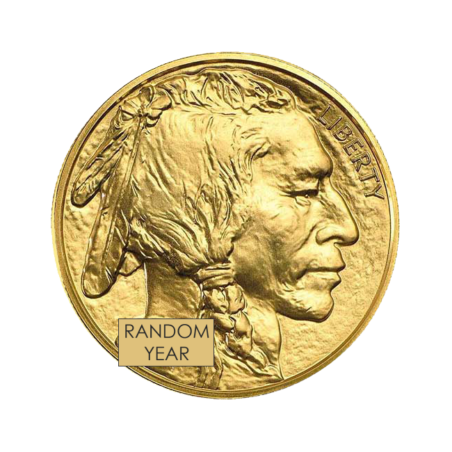 1 oz American Gold Buffalo Coin (Random Year) | Investor Crate® – IC INC