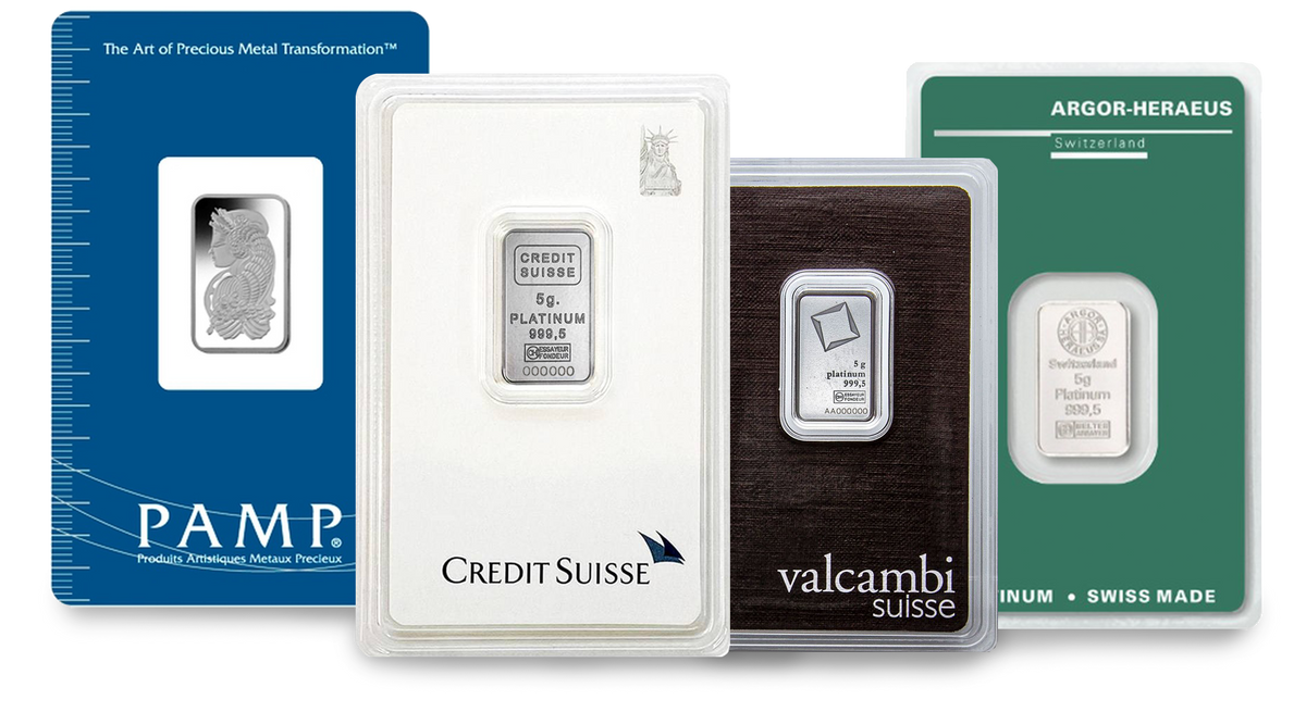 5 gram Platinum Bar (Random Mint & Design) | Investor Crate® – IC INC